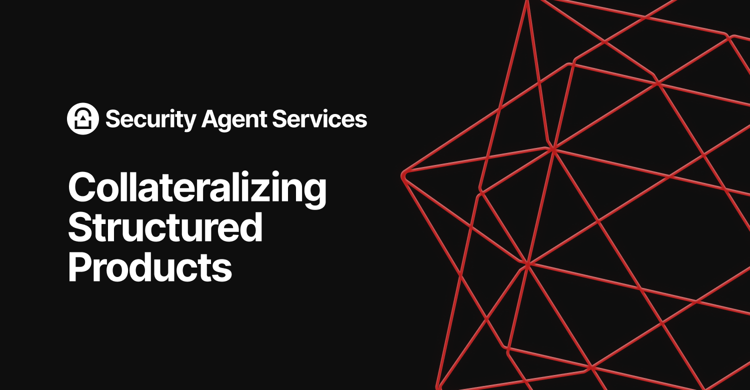 Security Agent Service · Collateralizing Structured Products